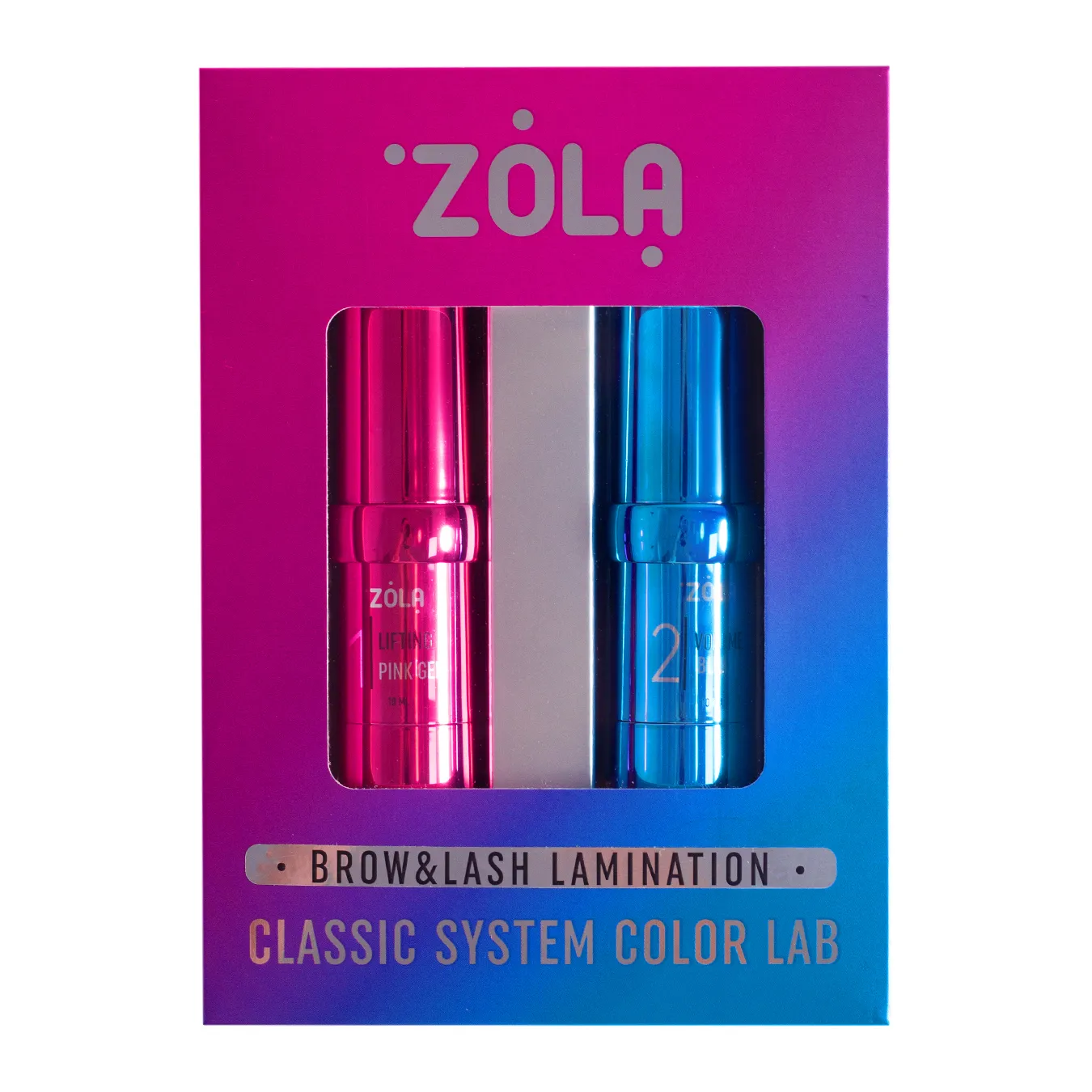 ZOLA Набір Brow&Lash Lamination Classic System Color Lab