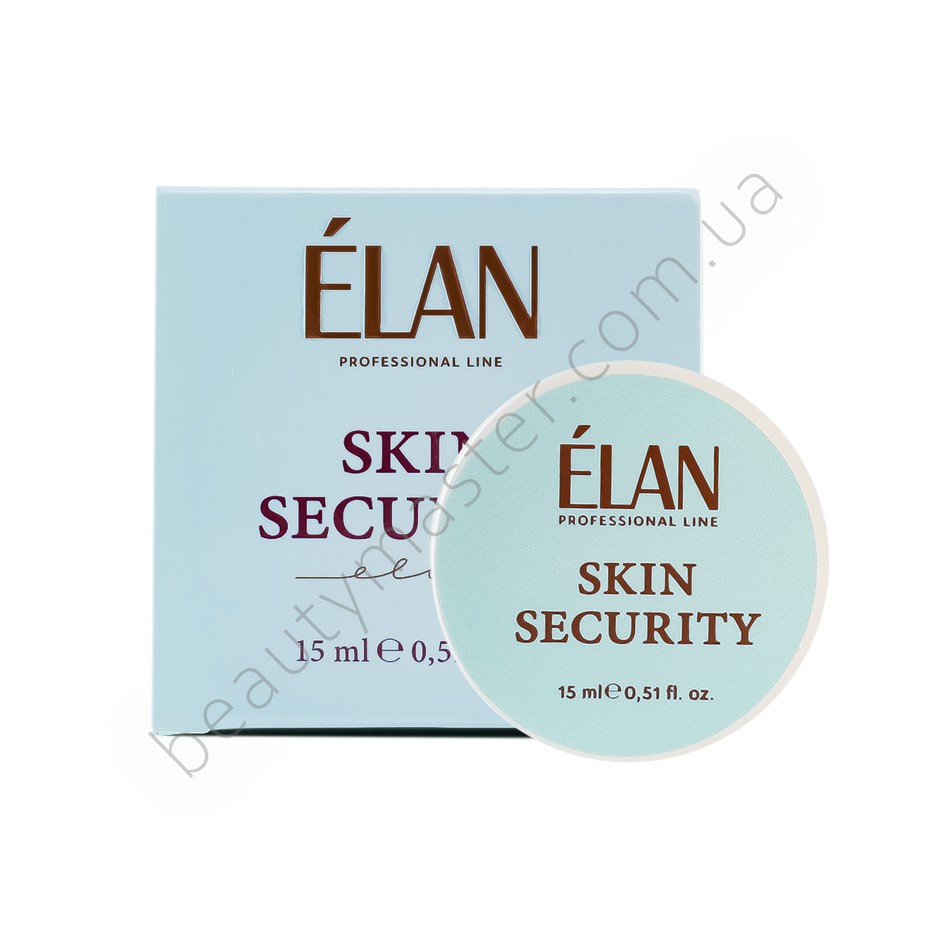Elan захисний крем для брів та вій skin security з аргановою олією ...